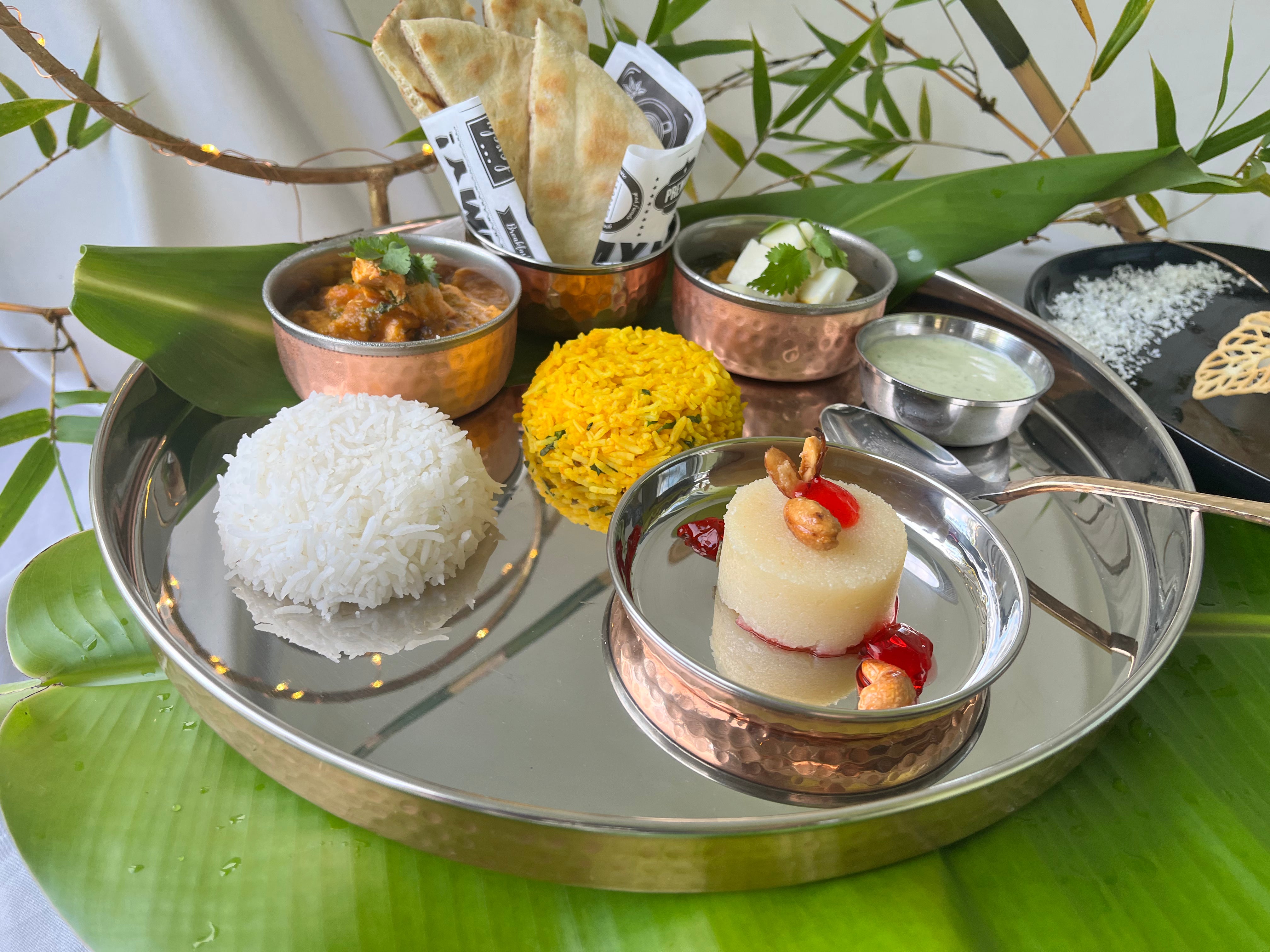 Vegan Thali Plate – Curry Club Hilo