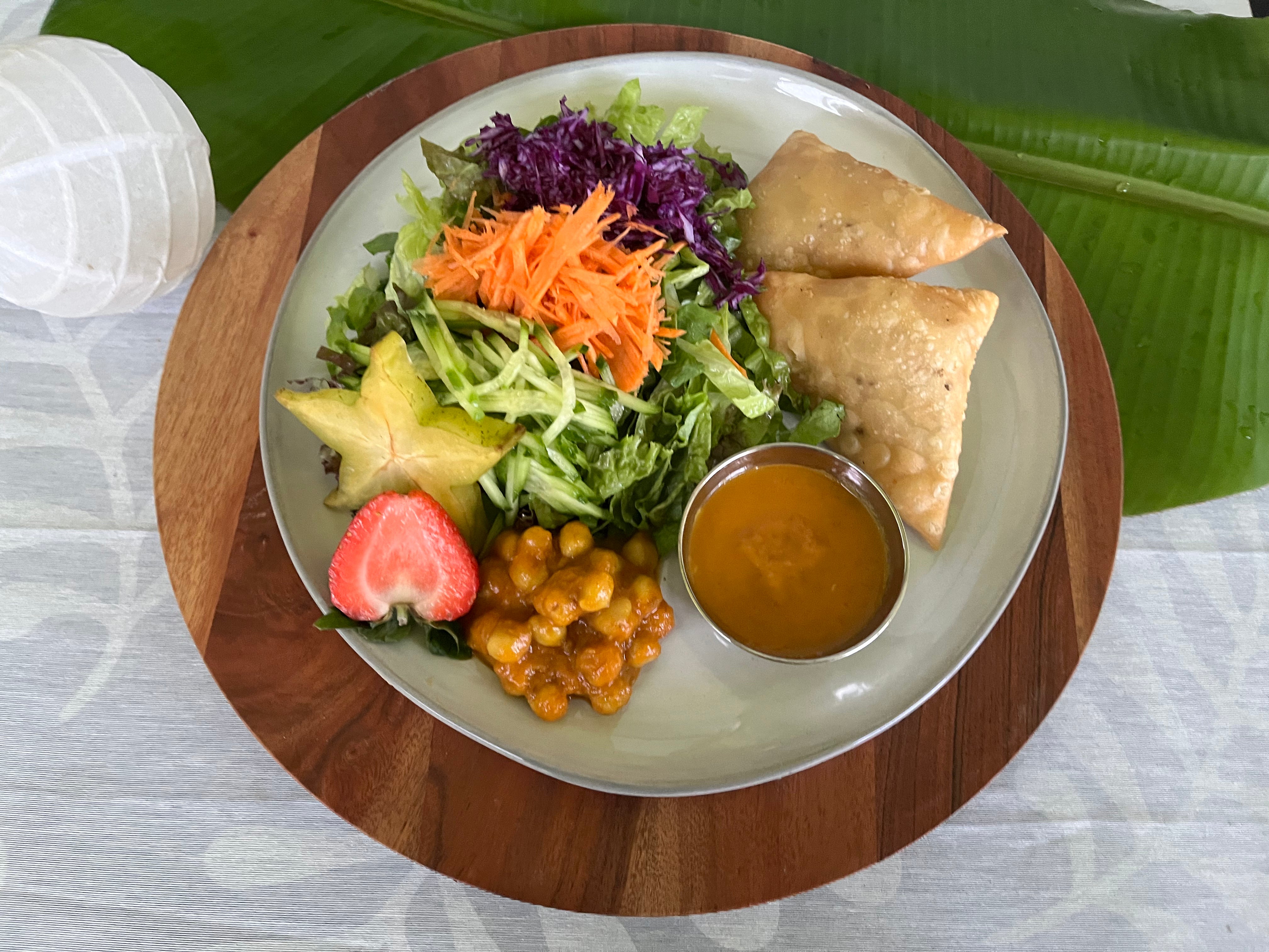 Lamb Samosa Plate – Curry Club Hilo